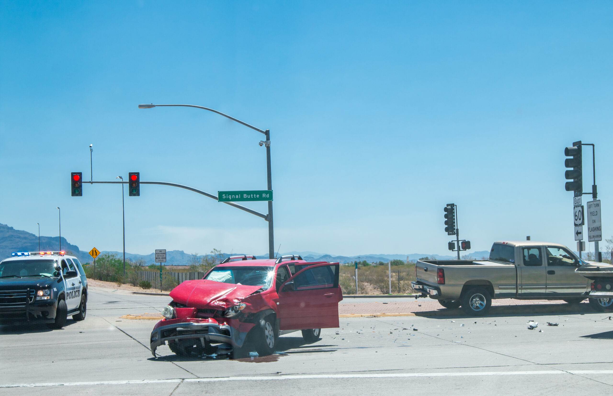 Impact of Running a Traffic Light and Causing a Wreck | Vaughan & Vaughan